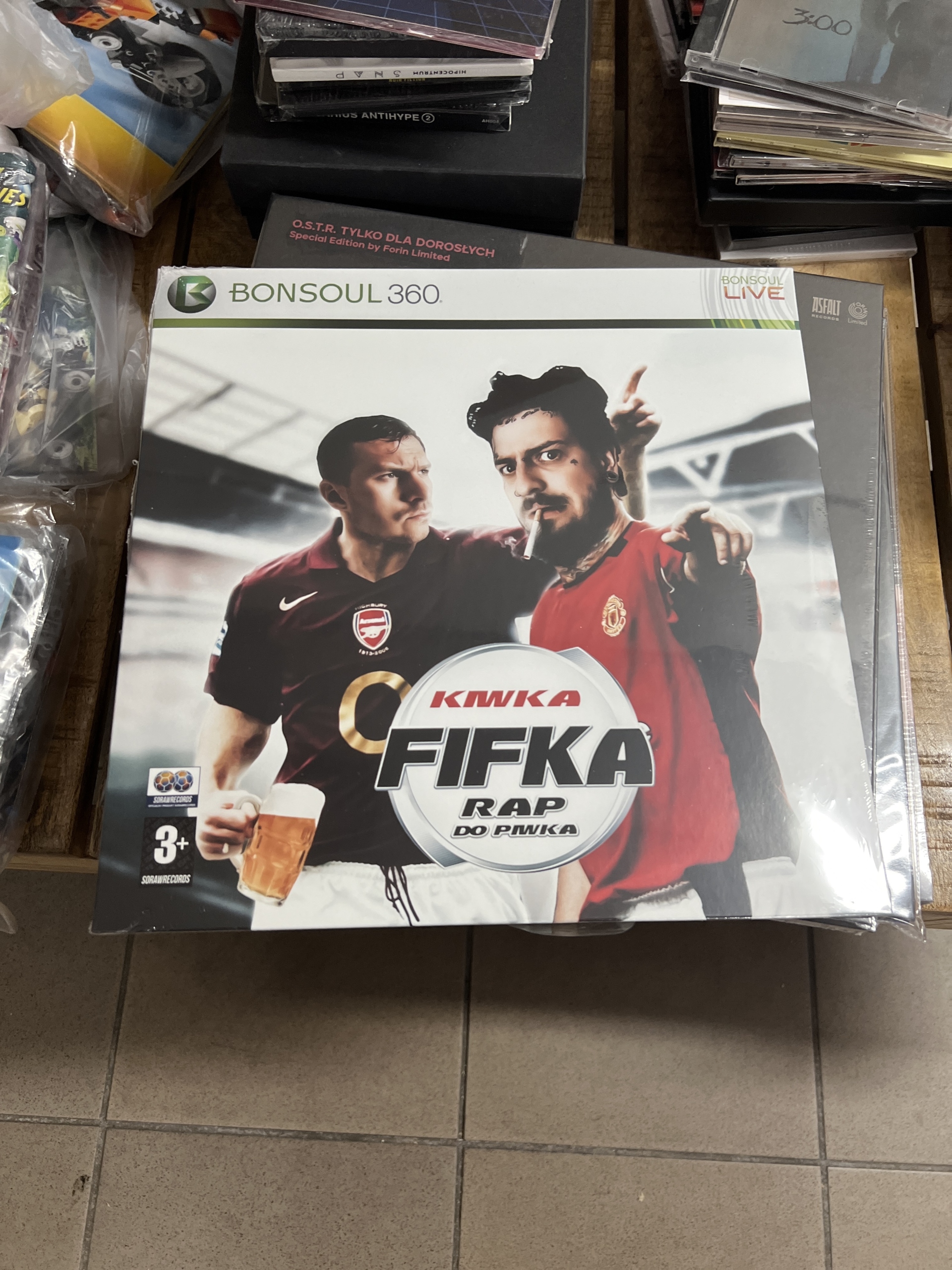 Bonsoul Kiwka fifka rap do piwka winyl + kaseta | Goleniów | Kup teraz ...