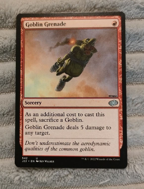Goblin Grenade karta MTG | Marki | Kup teraz na Allegro Lokalnie