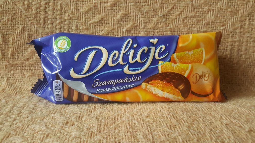 Delicje Szampańskie pomarańczowe 147 g | Warszawa | Kup teraz na ...