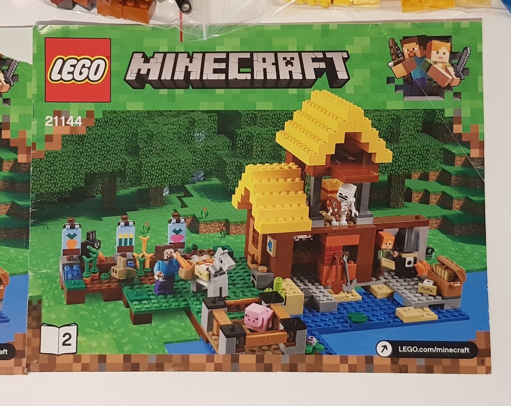 Lego Minecraft The Farm Cottage 21144 | Kraków | Kup teraz na Allegro ...