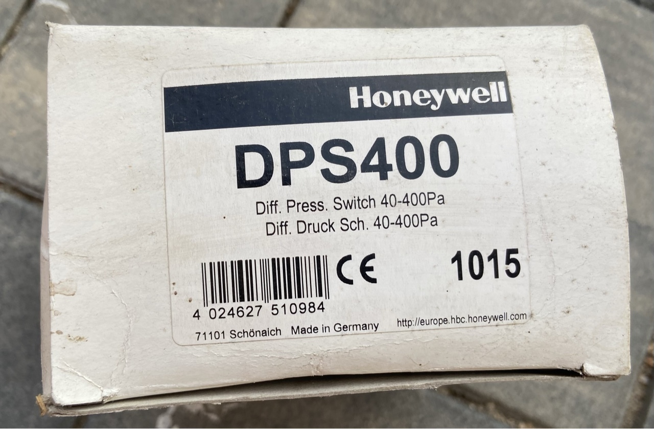 Honeywell FEMA presostat cowy do gazów DPS400 | Strzyboga | Kup teraz ...