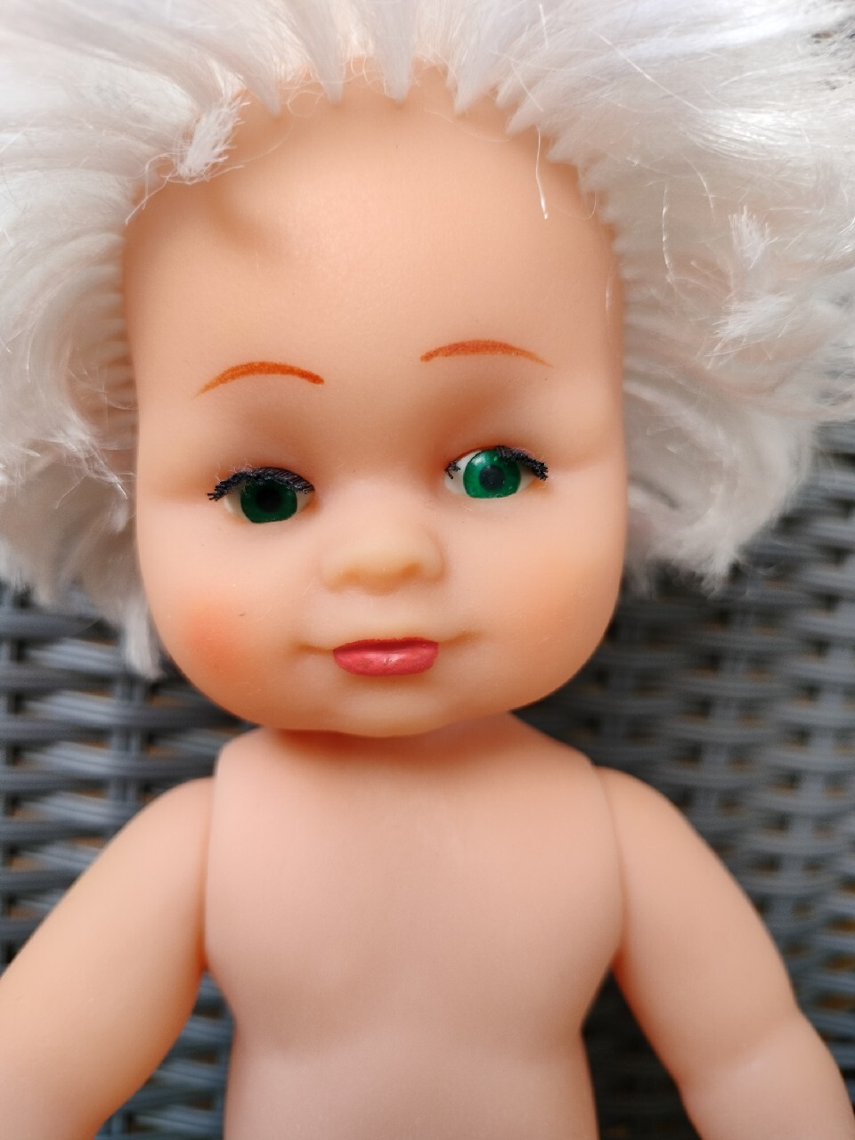 STARA LALKA PRL KRAWAL BOBAS ORYGINALNY STRÓJ 23CM | Czeladź | Kup ...