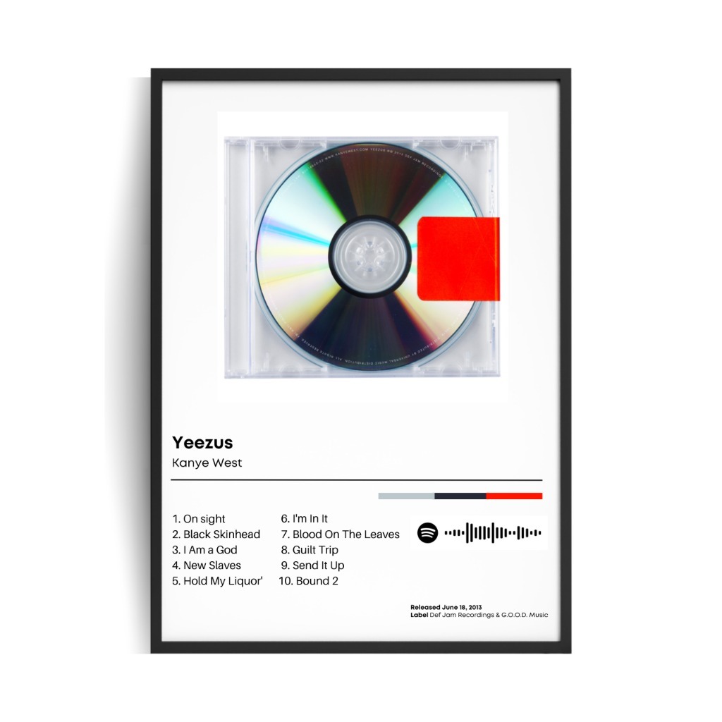 Ramka Plakat Kanye West A4 | Szczecinek | Kup teraz na Allegro Lokalnie