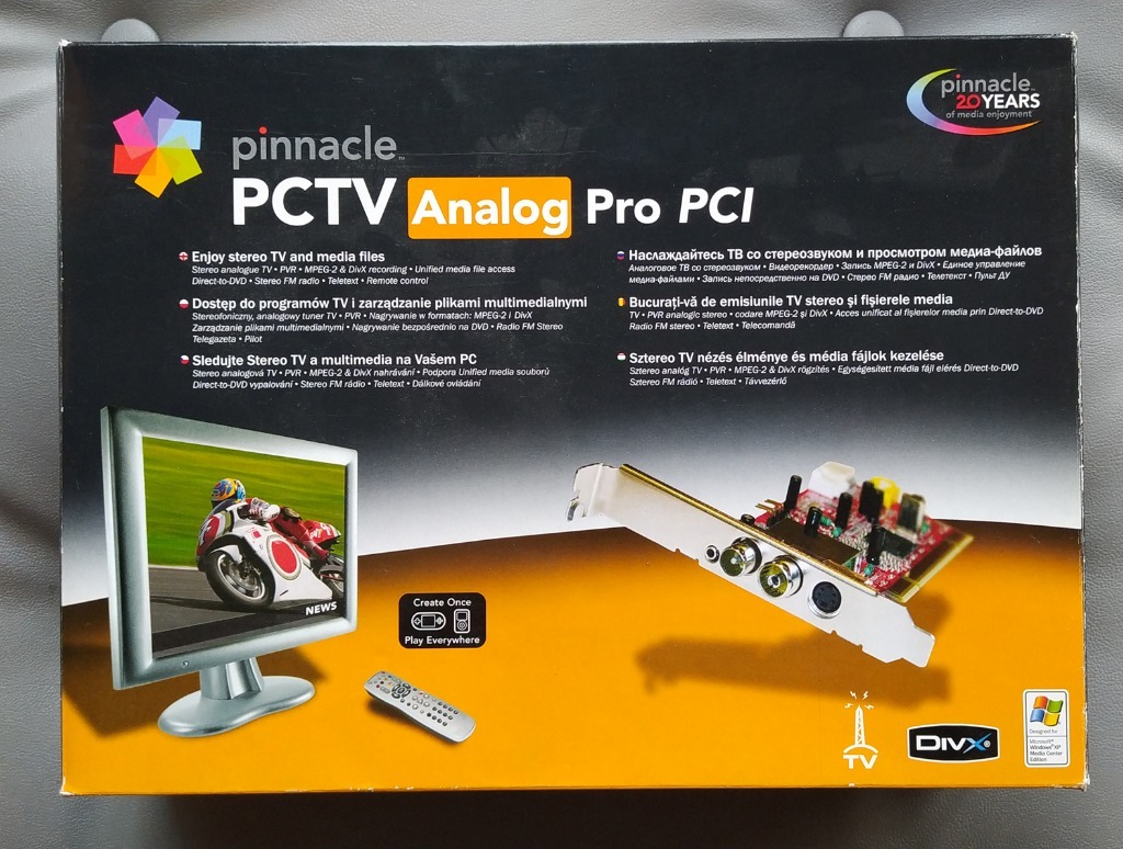 Pcle PCTV Analog Pro PCI 110I | Przemyśl | Kup teraz na Allegro Lokalnie