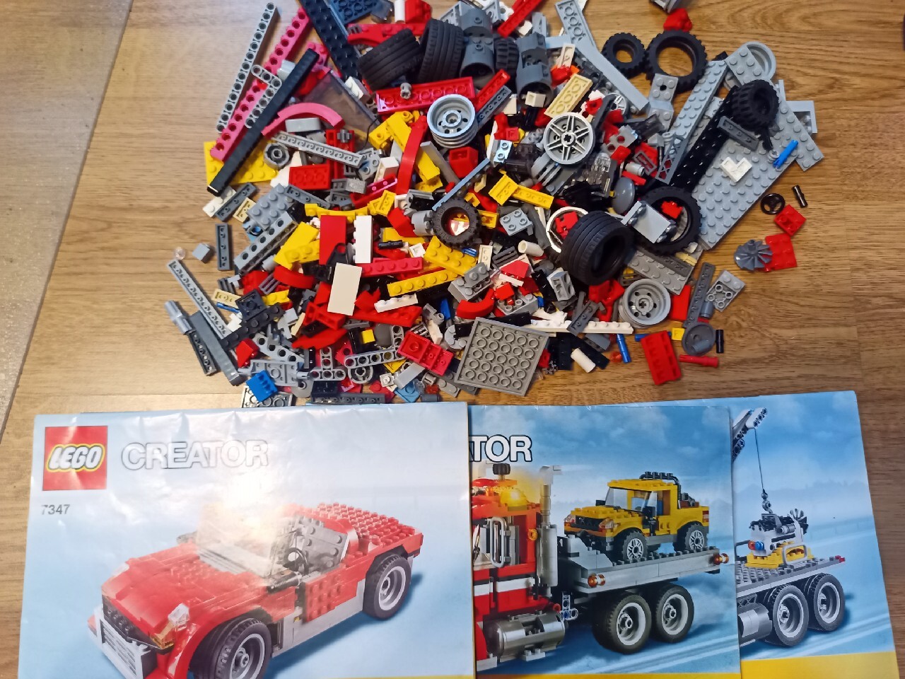 Lego creator zestaw 7347 transporter samochodów | Zawiercie | Kup teraz ...