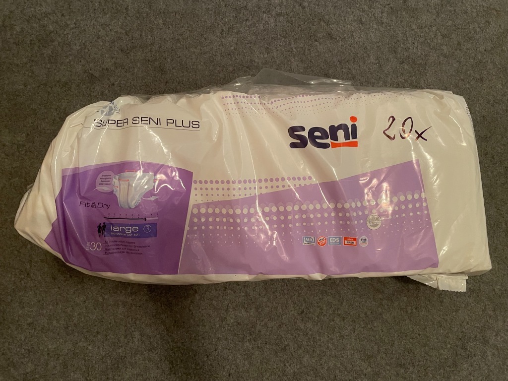 Super Seni Plus Large 100150cm 20 sztuk | Warszawa | Kup teraz na Allegro Lokalnie