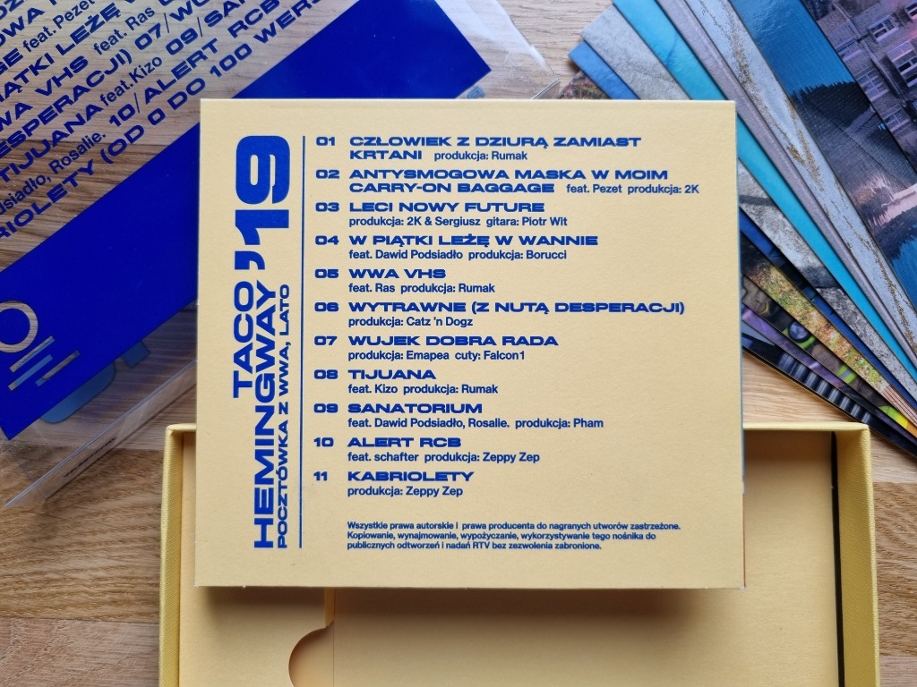 Taco Hemingway Pocztówka z WWA, Lato '19 CD | Olsztyn | Kup teraz na Allegro Lokalnie