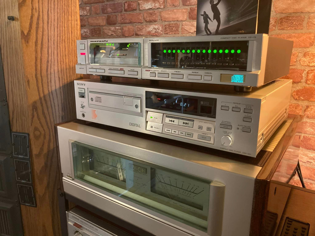 Retrospekcja Kultowy Marantz CD73 Sony CDP-501 | Łódź | Ogłoszenie na ...