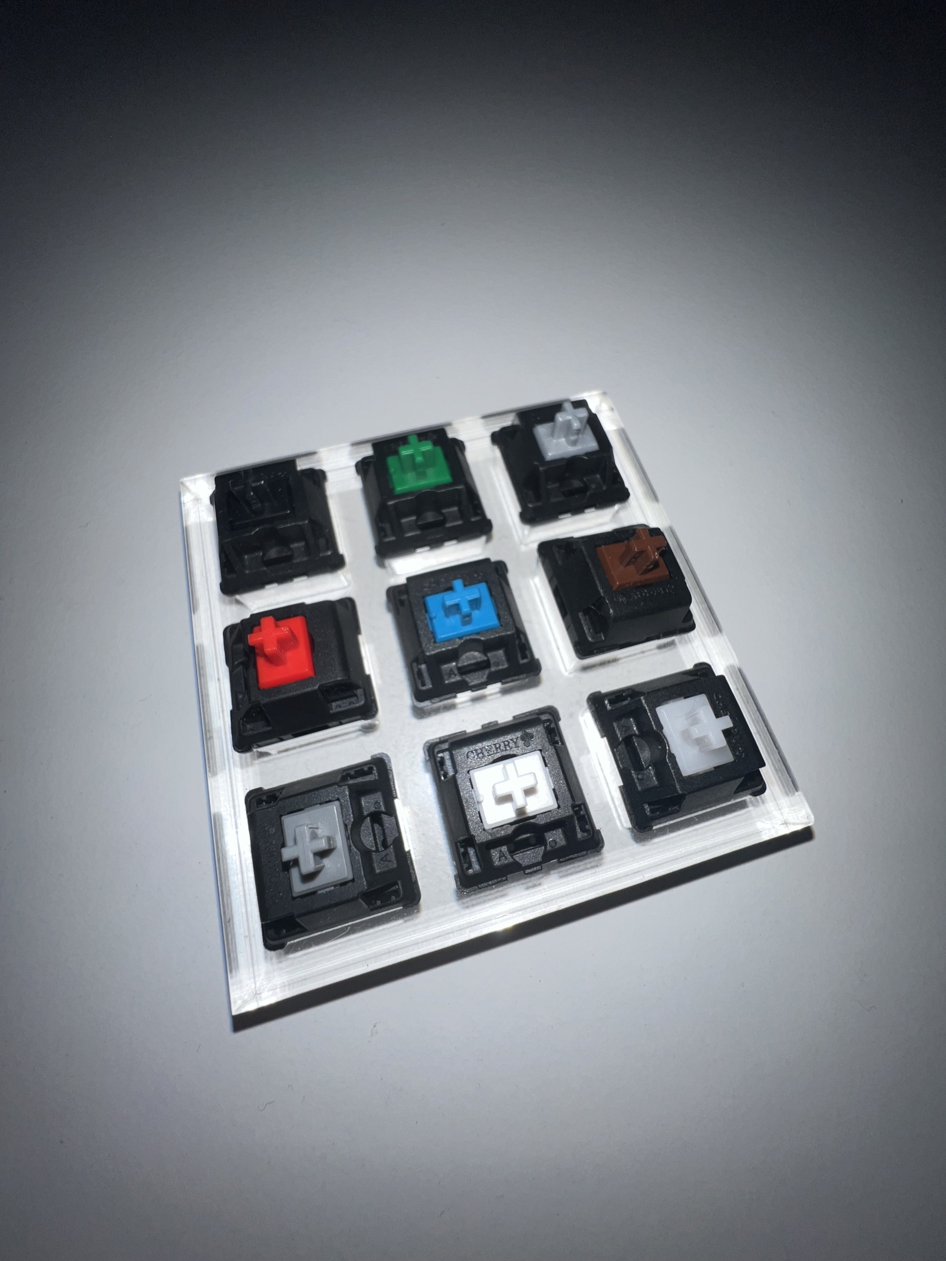 Przełącznik Cherry MX zestaw 9 sztuk tester | Poznań | Kup teraz na ...