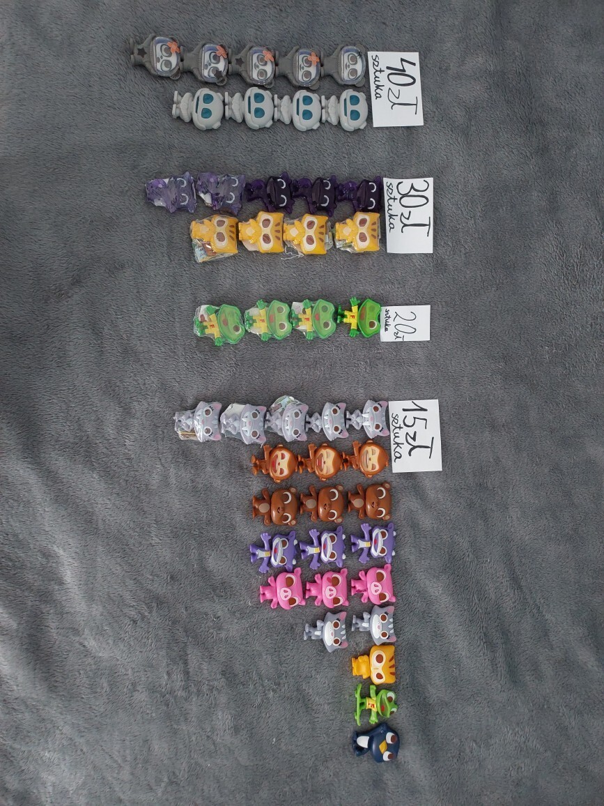 Robot moo panda skay fredo figurki milka secret | Dębica | Kup teraz na ...