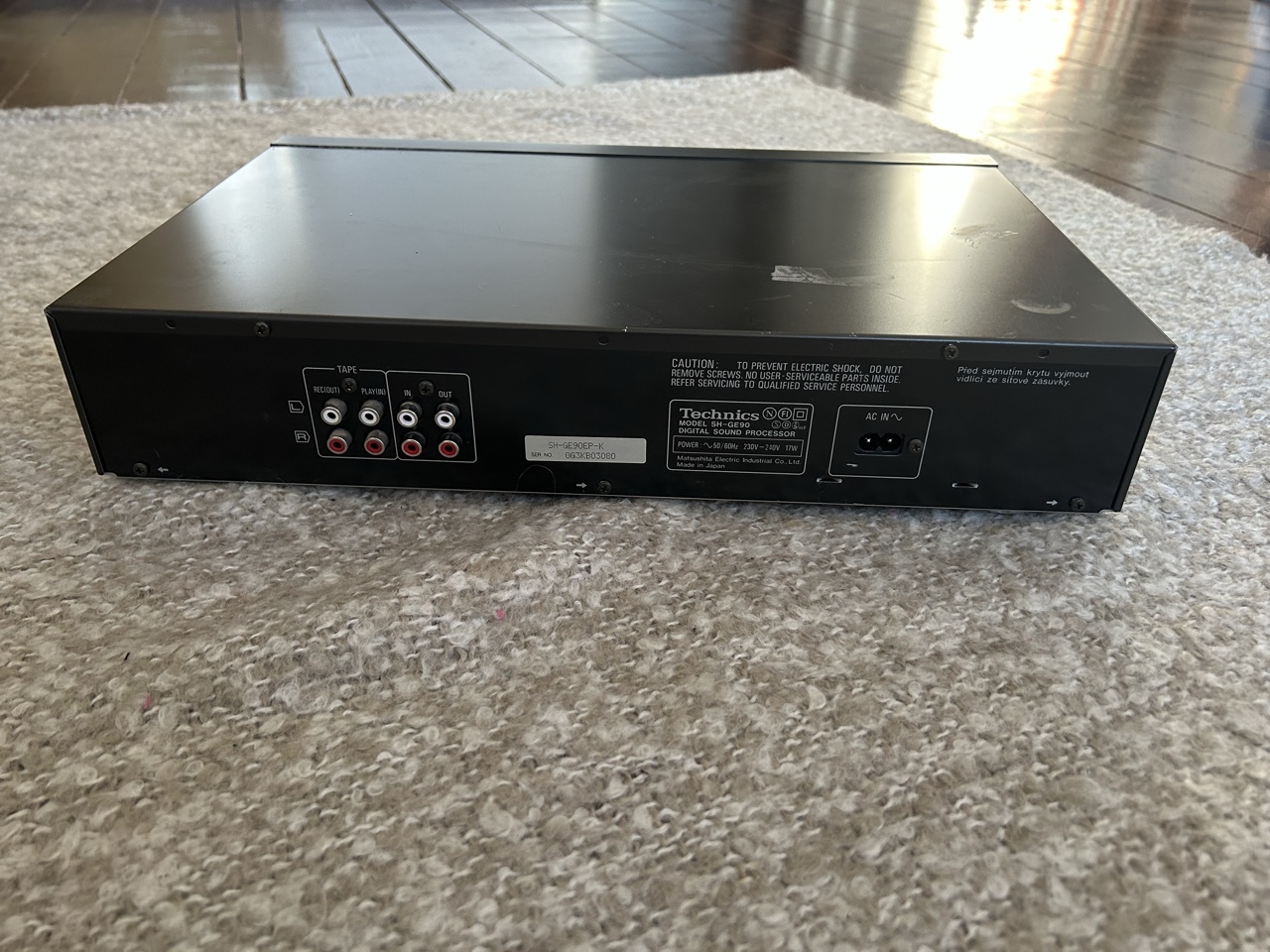 Technics SHGE90 Digital Sound Processor | Bielsko-Biała | Kup teraz na ...