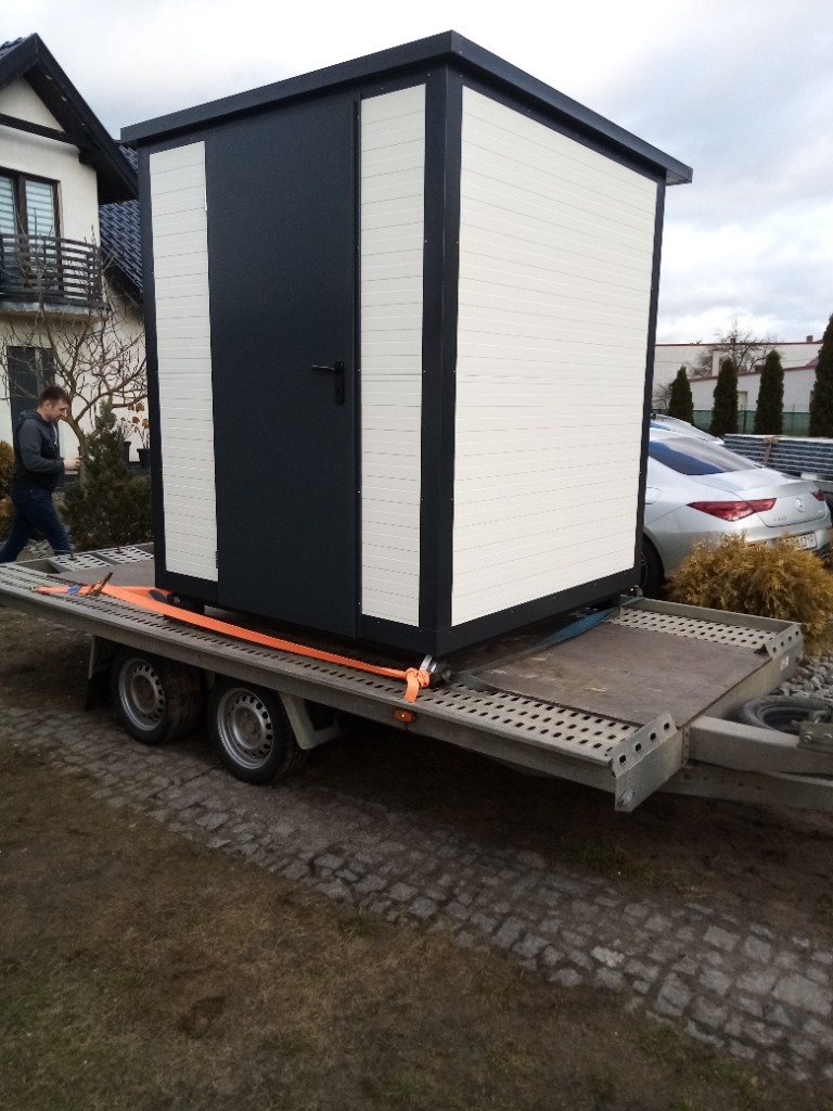 Kontener sanitarny | Świdwowiec | Kup teraz na Allegro Lokalnie