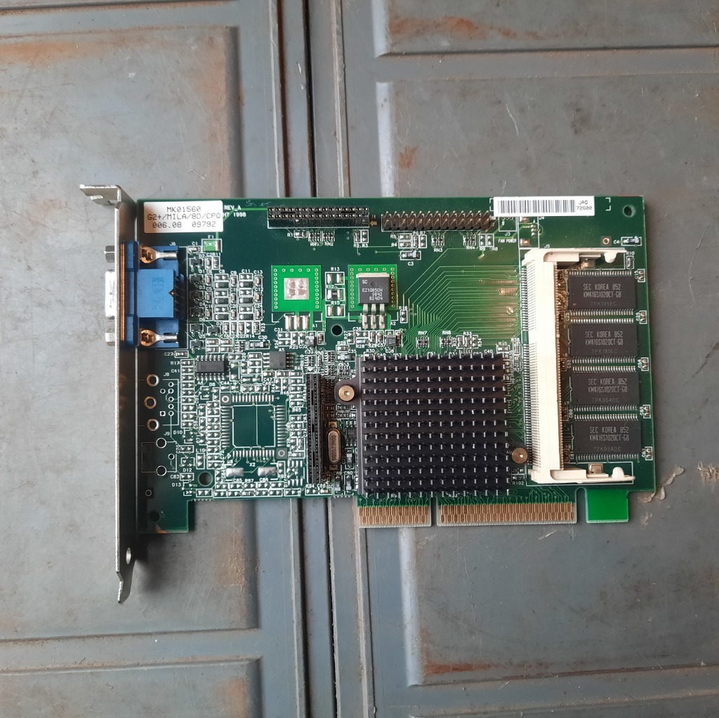 MATROX MILLENNIUM G200 8MB G2+ MILA 8D CPQ AGP | Stargard | Licytacja na Allegro Lokalnie