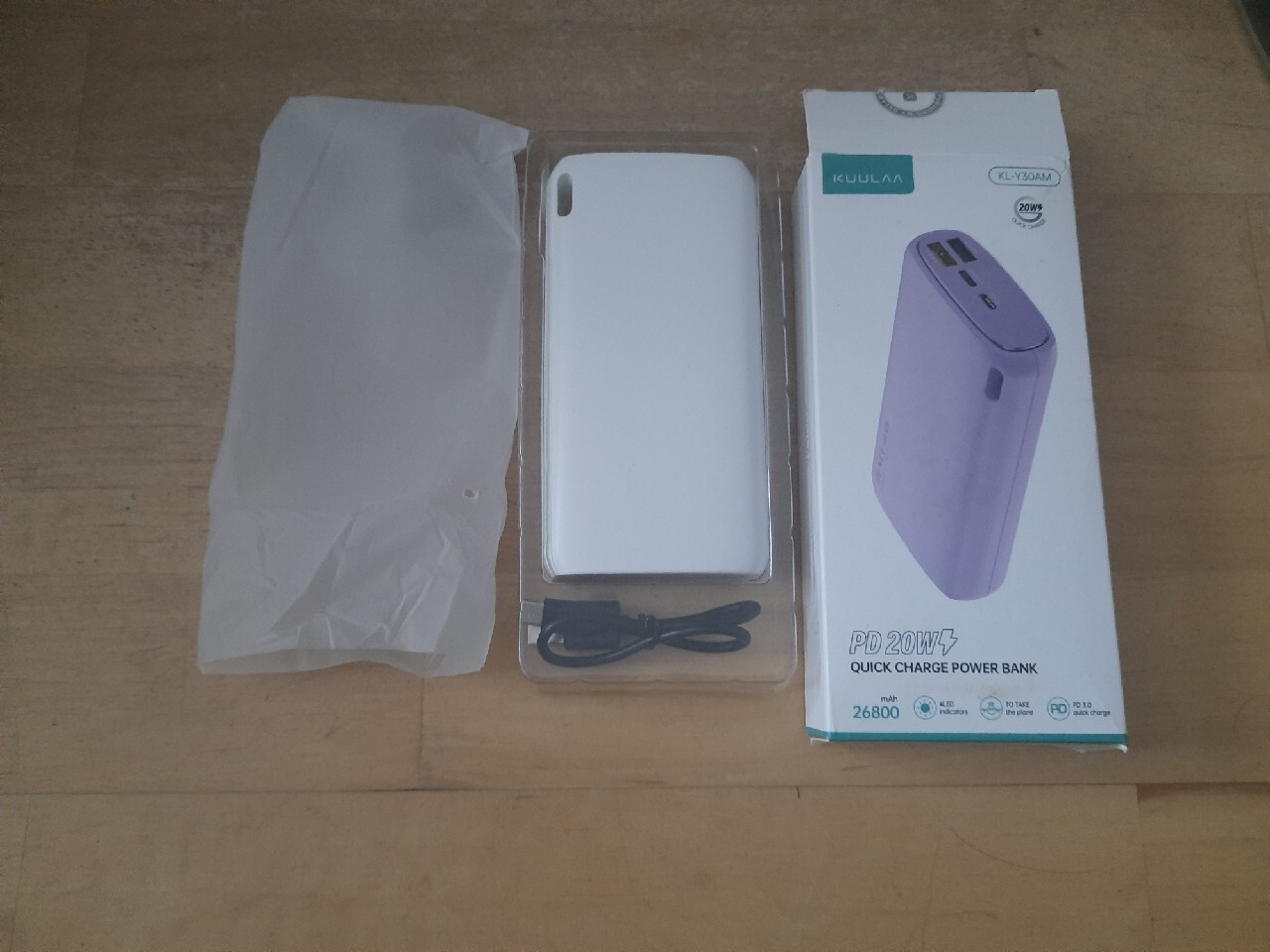 KUULAA Power Bank 26800mAh nowy powystawowy | Kraków | Kup teraz na ...