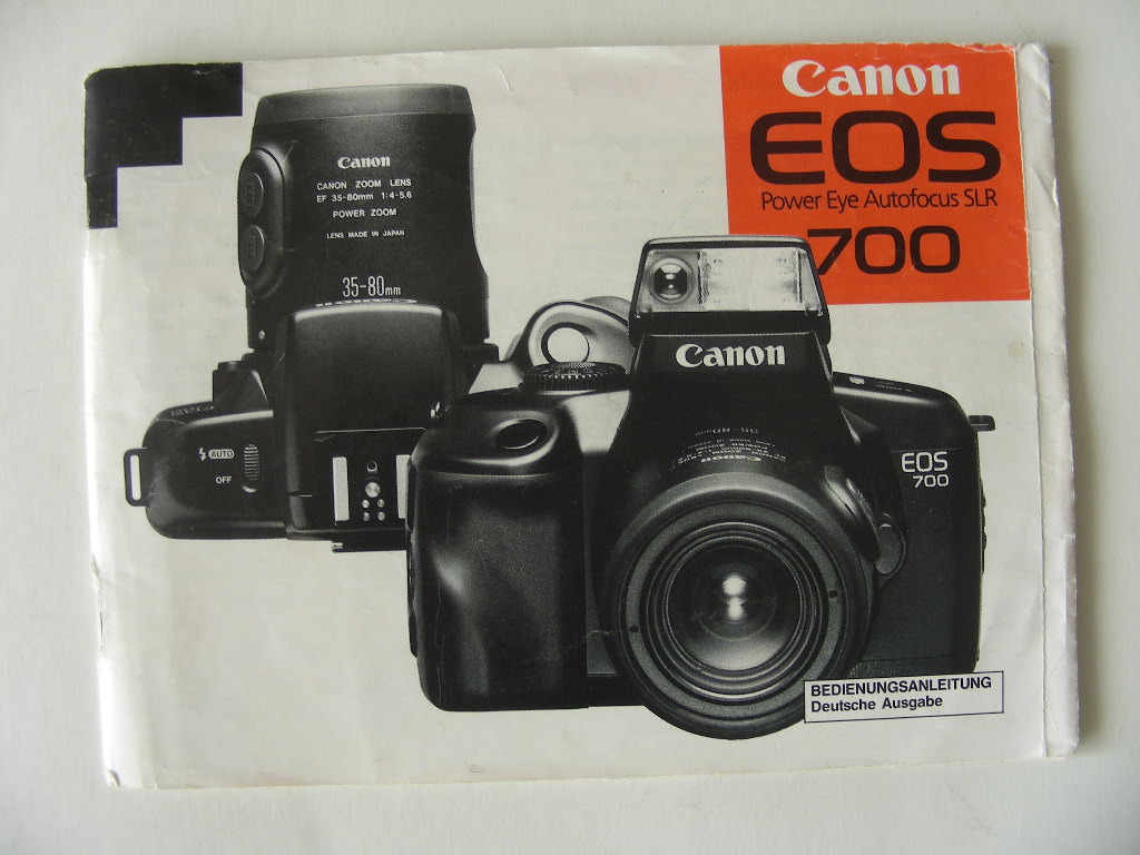 Canon EOS 700 instrukcja obsługi | Częstochowa | Kup teraz na Allegro ...