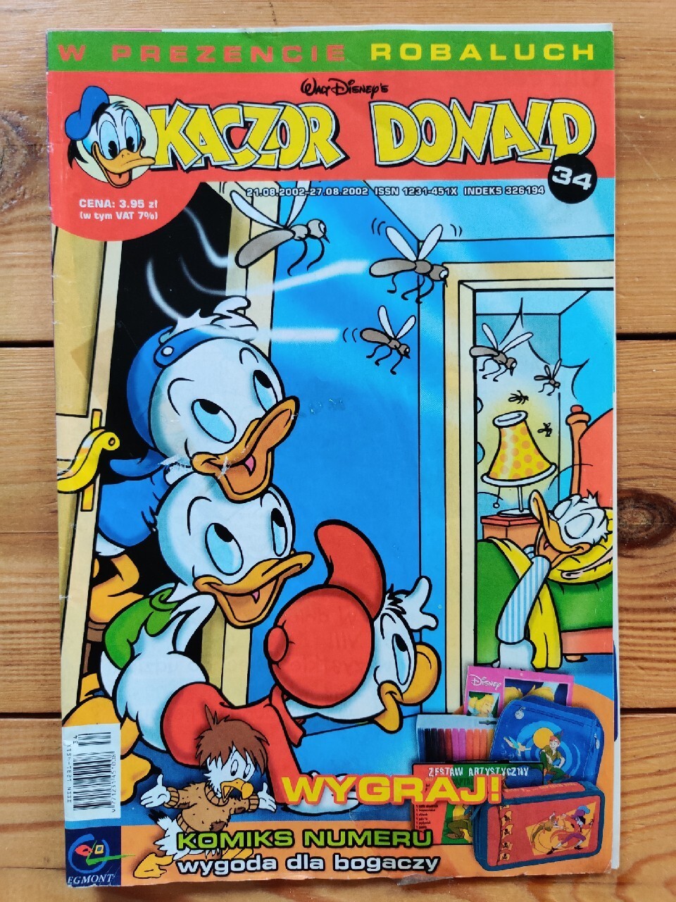Komiks Kaczor Donald nr 34 2002 r. | Wrocław | Kup teraz na Allegro Lokalnie