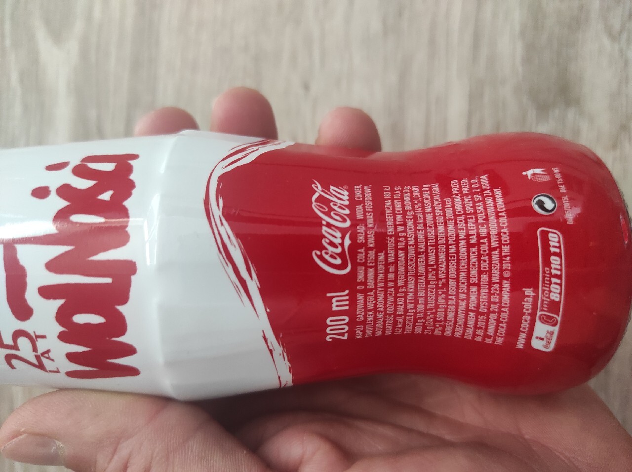 Coca cola smak wolności 25 lat 0,2 Solidarnosc | Reda | Kup teraz na ...