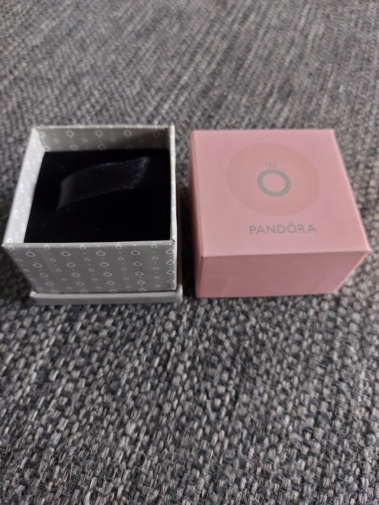Pudełko Pandora box prezent 5x5cm róż/szary | Bydgoszcz | Kup teraz na ...
