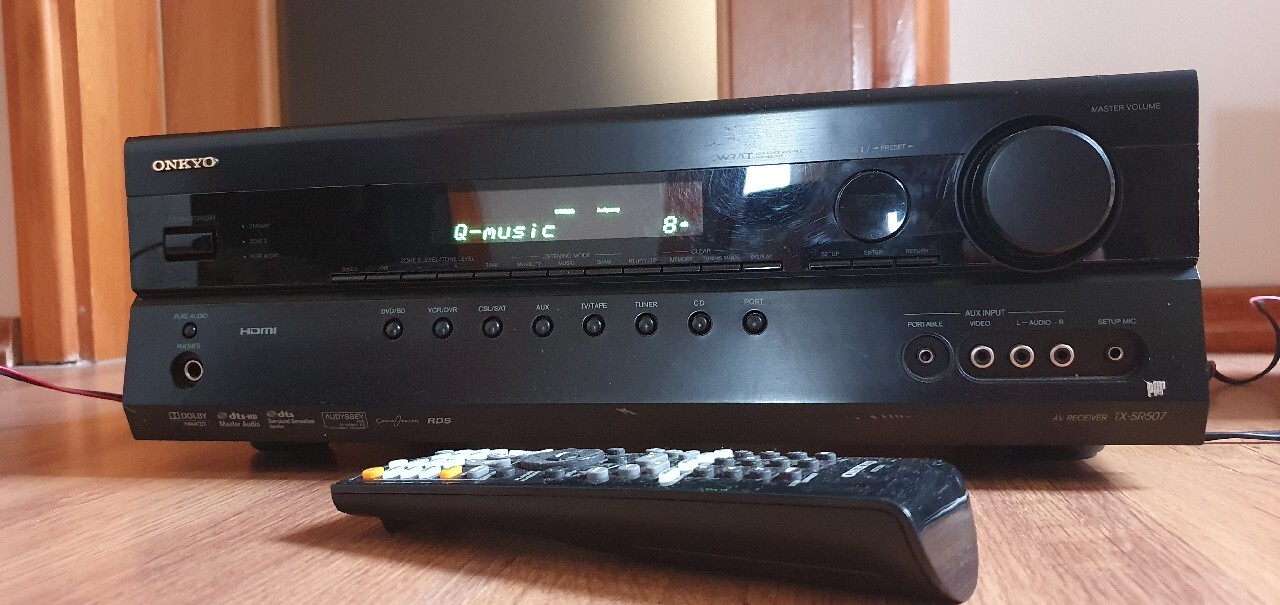 Amplituner kina domowego Onkyo TX-SR507 | Rogowo | Ogłoszenie na Allegro Lokalnie