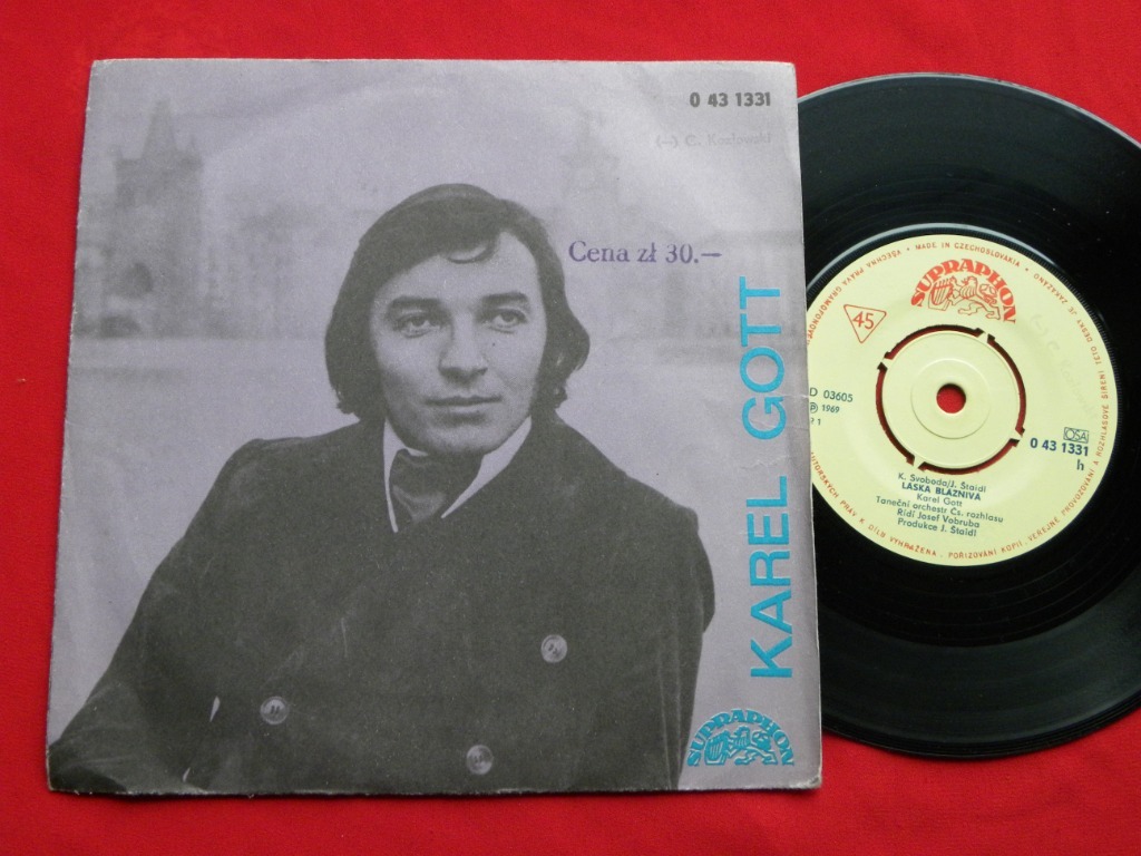 KAREL GOTT laska blazniva / o mami dik SP NM | Janów Lubelski ...