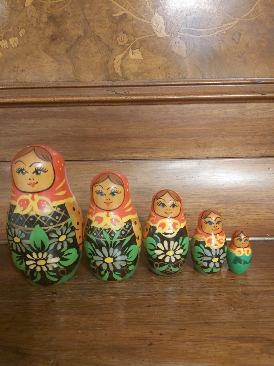 MATRIOSZKA-5 LALEK GNIAZDOWYCH-SOWIECKICH Z LAT 80 | Andrespol | Kup ...