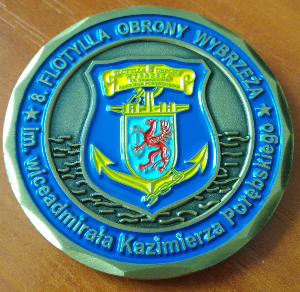 Moneta Coin 8 Flotylla Obrony Wybrzeża | Gdynia | Kup teraz na Allegro ...