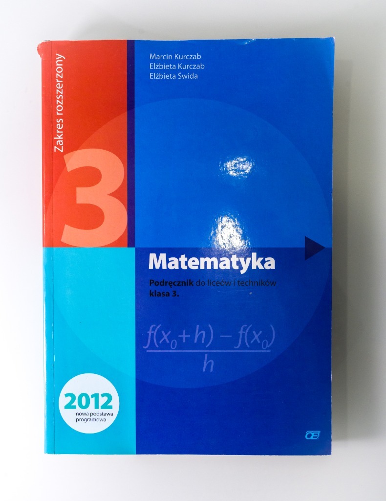 Matematyka 3 Podręcznik Zakres rozszerzony | Lublin | Kup teraz na Allegro Lokalnie