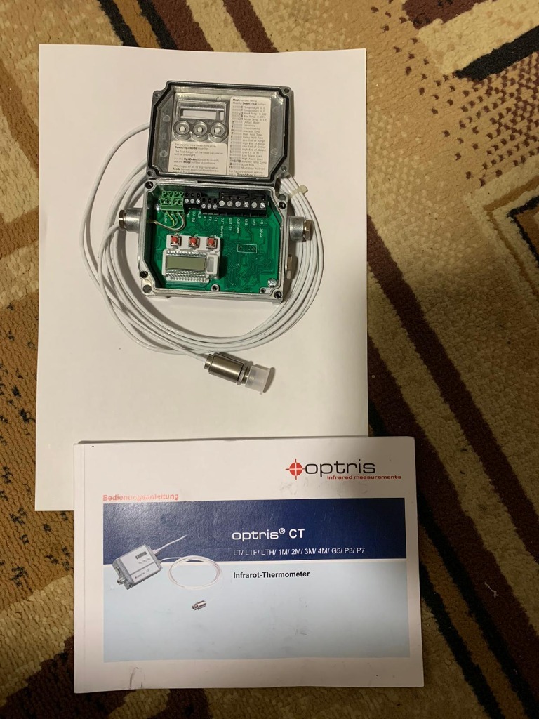 Przemysłowy Pirometr Optris CT LT15 + Wyświetlacz | Rzeszów ...