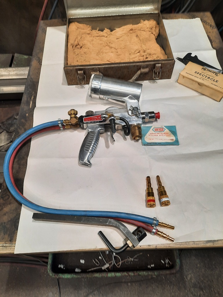 PALNIK METCO P5 typ N do metalizacji NOWY | Warszawa | Kup teraz na ...