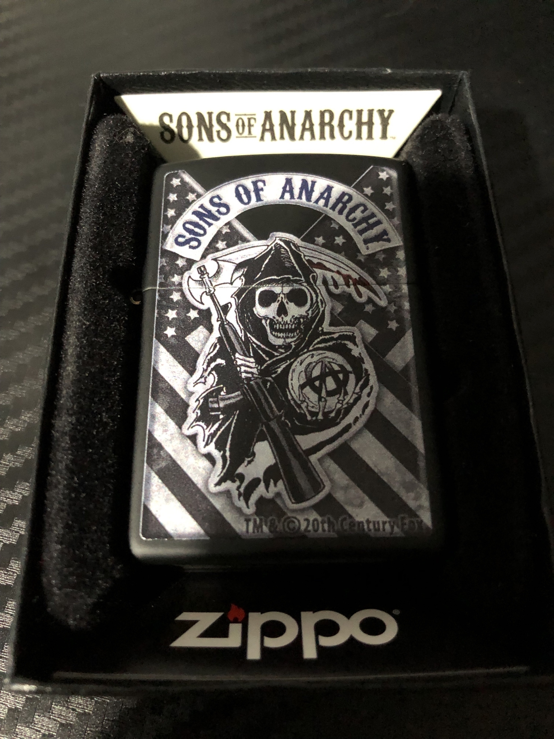 Oryginalna Zippo z kolekcji Sons Of Anarchy | Szczecin | Licytacja na Allegro Lokalnie