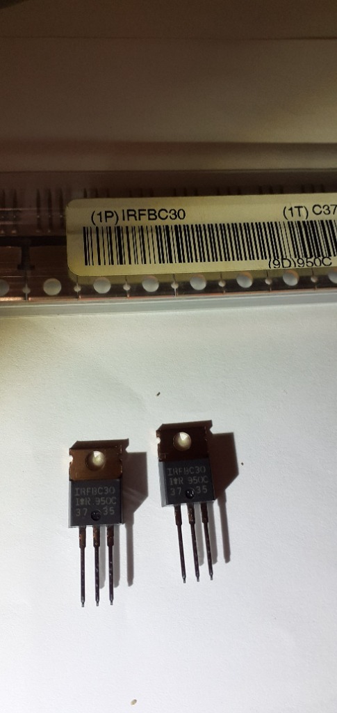 Tranzystor IRFBC30 | Jasienica | Kup teraz na Allegro Lokalnie