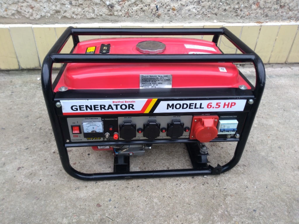 generator model 6.5 hp | Wrocław | Kup teraz na Allegro Lokalnie