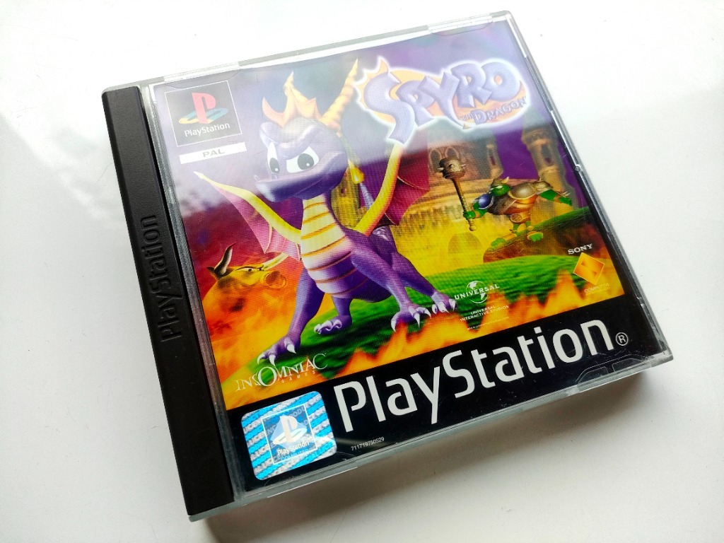 SPYRO THE DRAGON PS1 PSX PSONE PLAYSTATION *** Retro_Fanatic | Stare ...