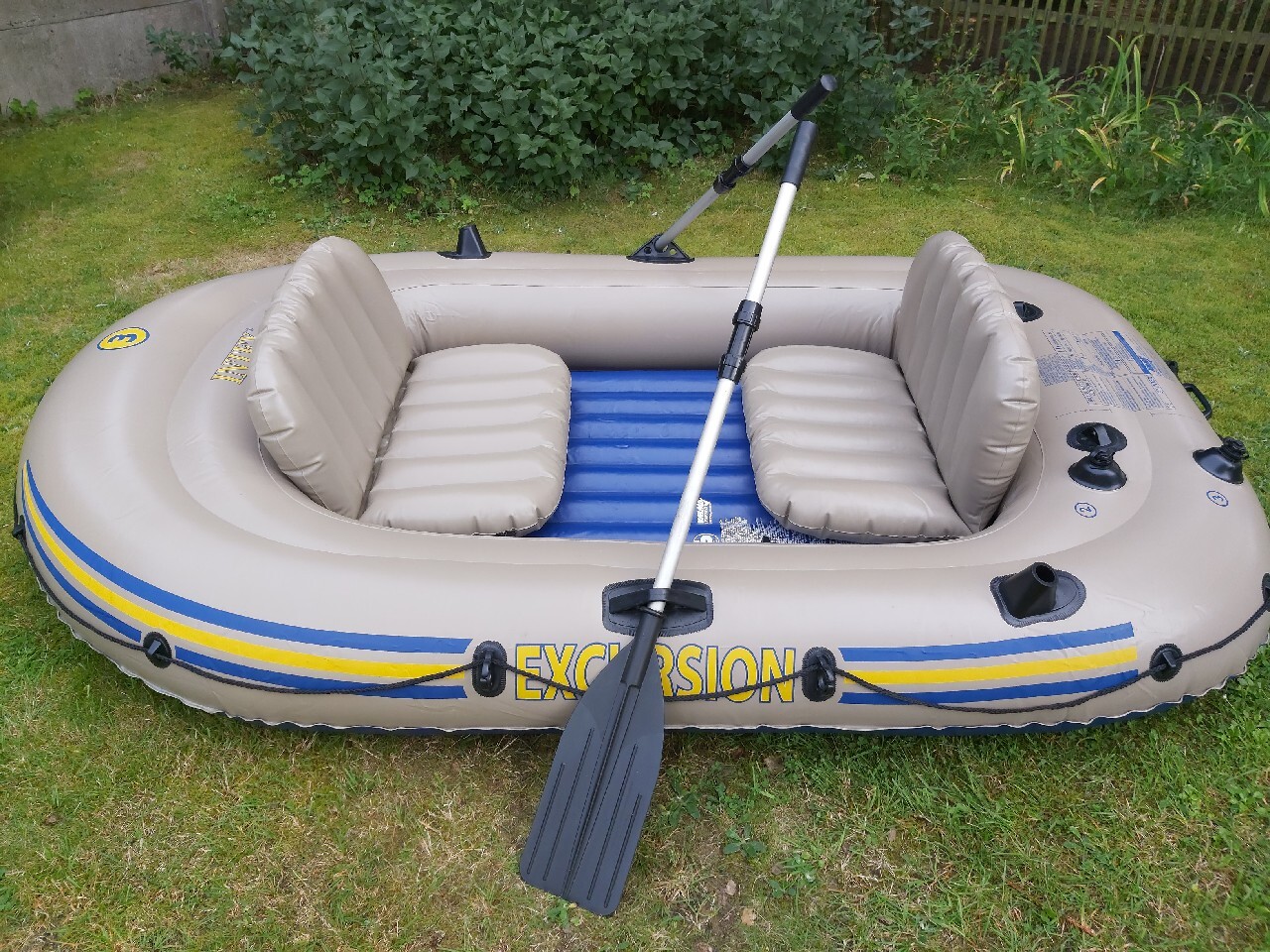 Ponton Intex Excursion 3 - Niska cena na Allegro.pl