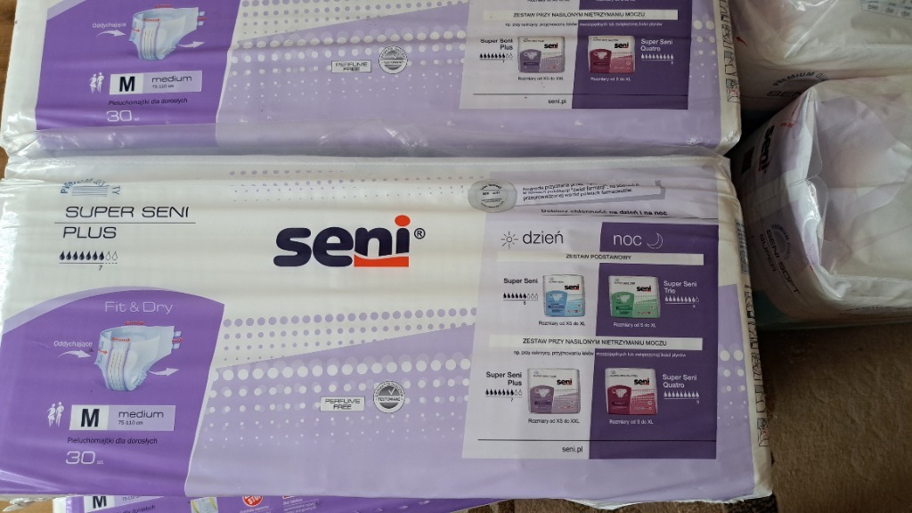 Seni Super Plus Medium Wyrób medyczny pieluchomajt | Kielce | Kup teraz na Allegro Lokalnie