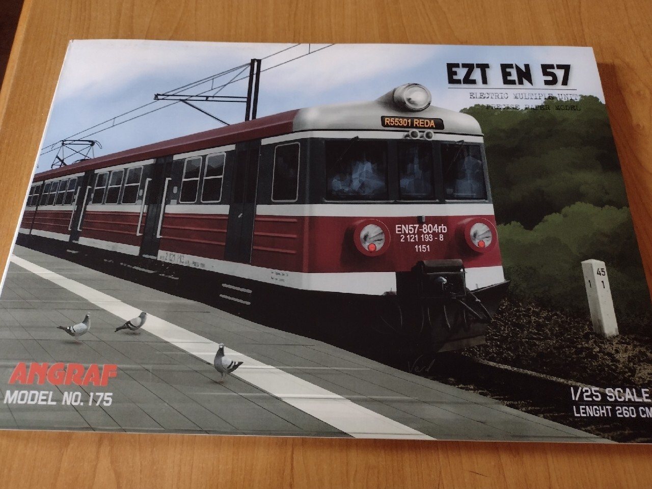 Model kartonowy Angraf ezt en 57 | Wschowa | Kup teraz na Allegro Lokalnie