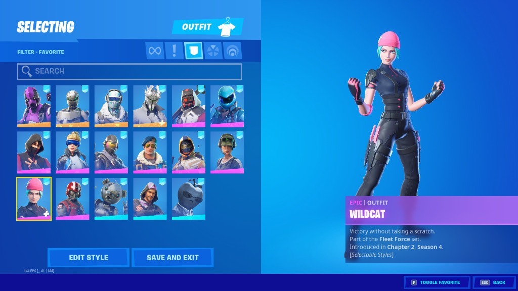 Konto fortnite WILDCAT NA WŁASNOŚĆ | Gdynia | Kup teraz na Allegro Lokalnie