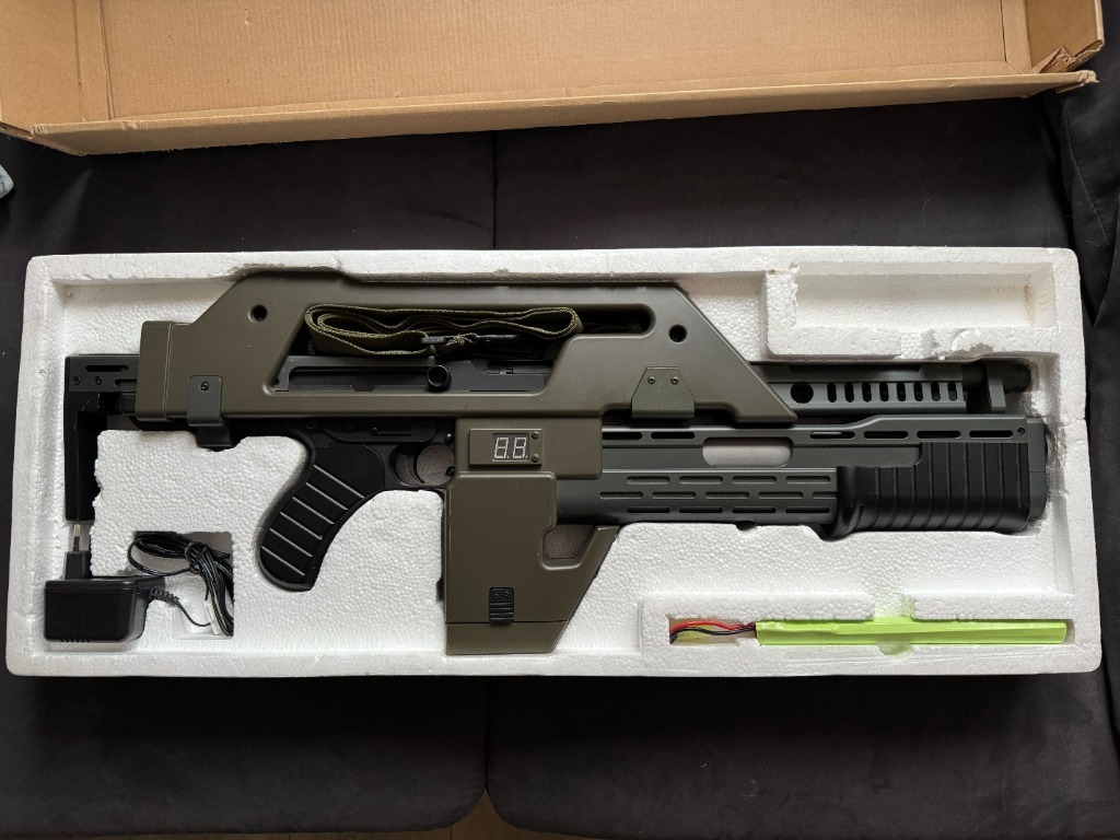 Snow Wolf ASG replika M41A Pulse Rifle Olive Obcy Aliens | Warszawa ...