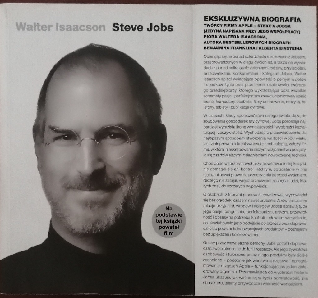 Steve Jobs Walter Isaacson | Warszawa | Kup teraz na Allegro Lokalnie