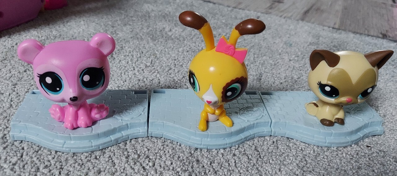 Figurki LPS 3szt | Dębica | Kup teraz na Allegro Lokalnie