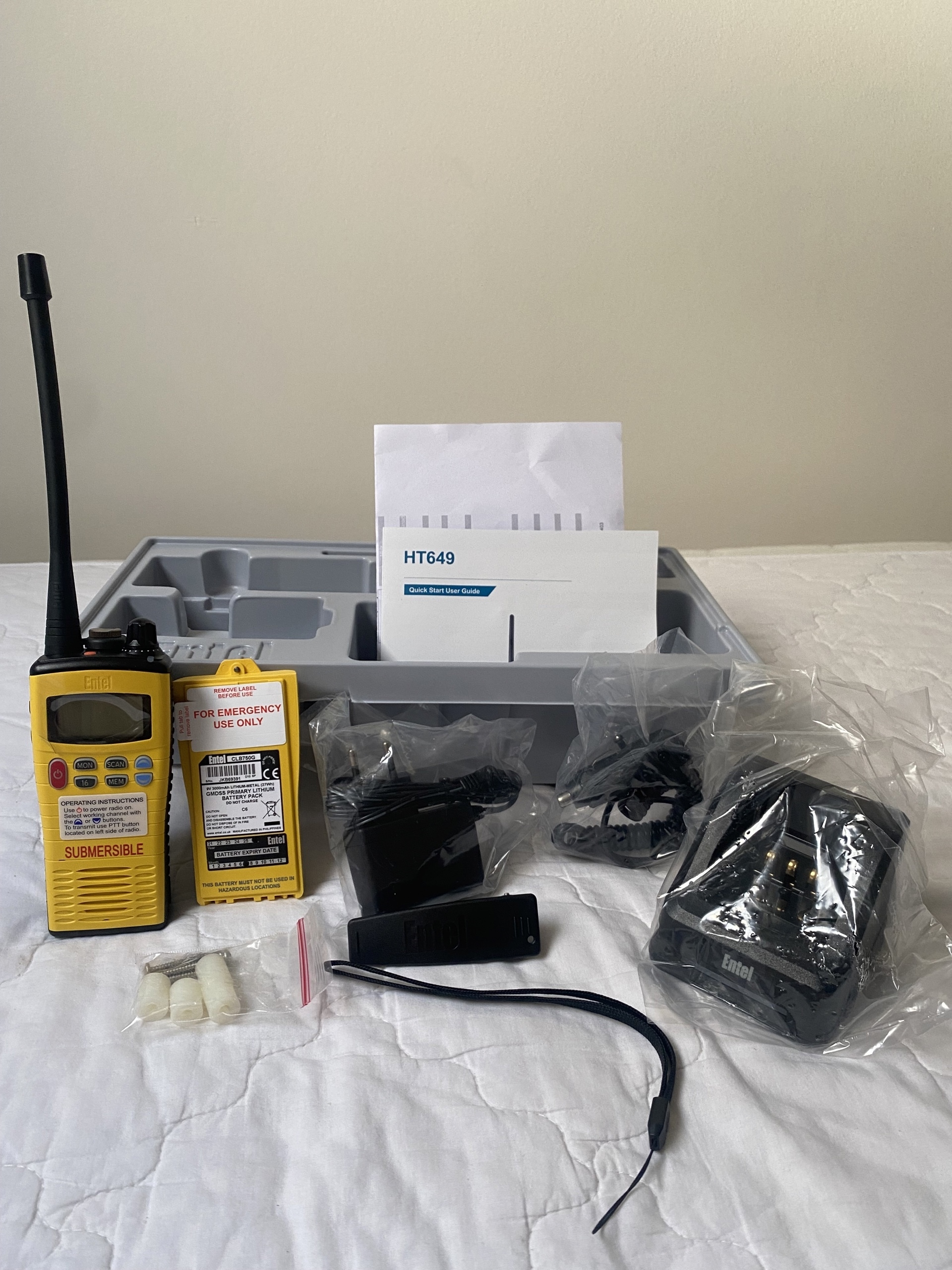 Entel HT649 - GMDSS SURVIVAL TRANSCEIVER | Szczecin | Kup teraz na ...