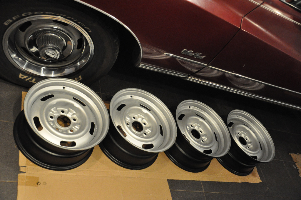 4 szt Chevrolet Rally Wheels 15x7 1976r | Ruda | Ogłoszenie na Allegro ...