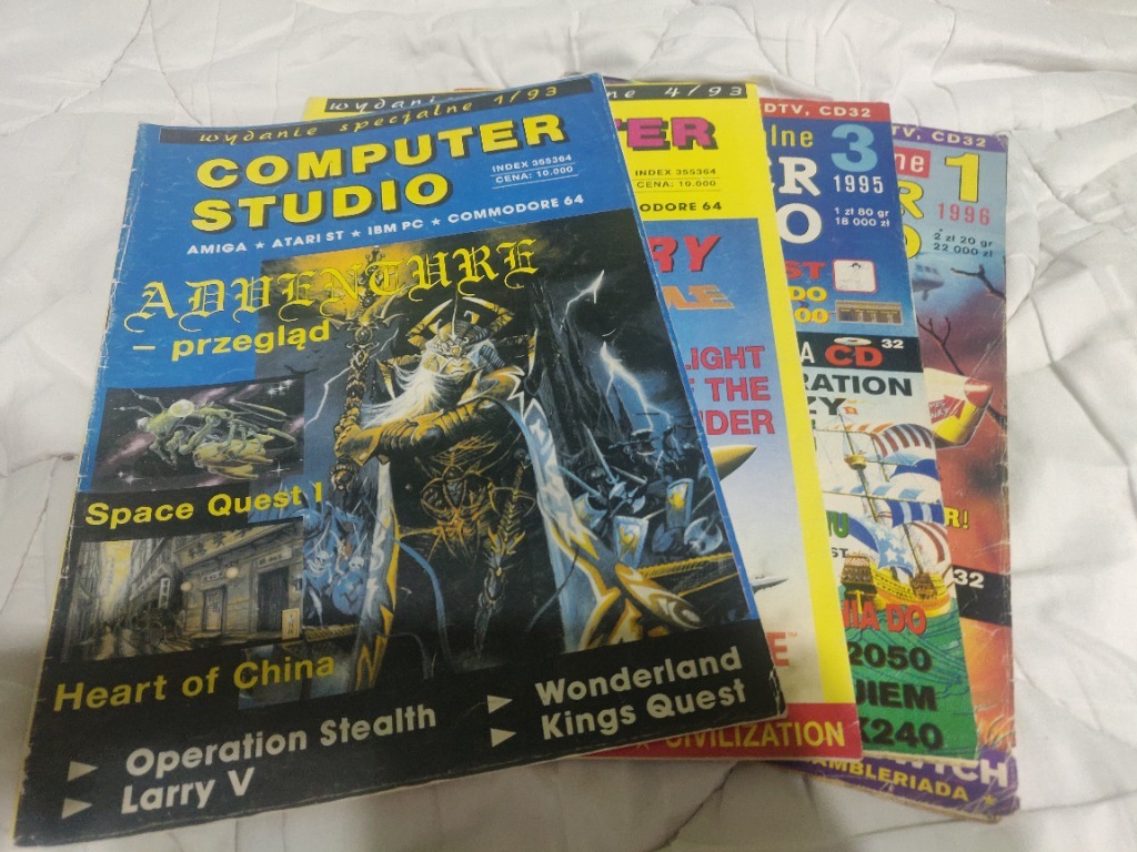 Computer Studio Wydanie Specjalne - 4 sztuki | Tarnów | Licytacja na ...