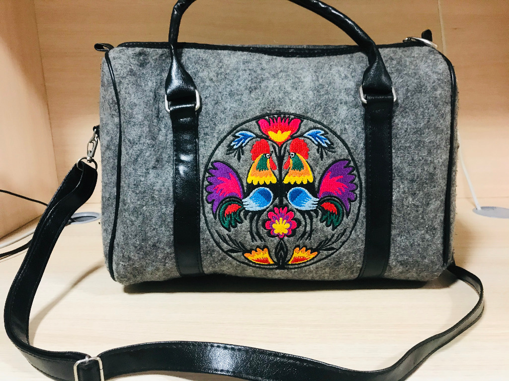 Torebka folkowa łowicki boho vintage kuferek etno torba folk | Kraków | Kup teraz na Allegro ...