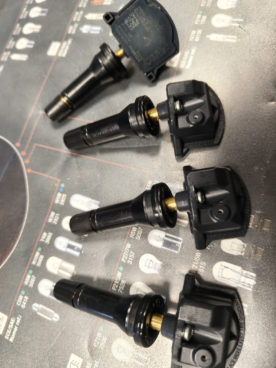 Czujniki ciśnienia w koła TPMs mazda 315 MHz | Łowicz | Kup teraz na ...