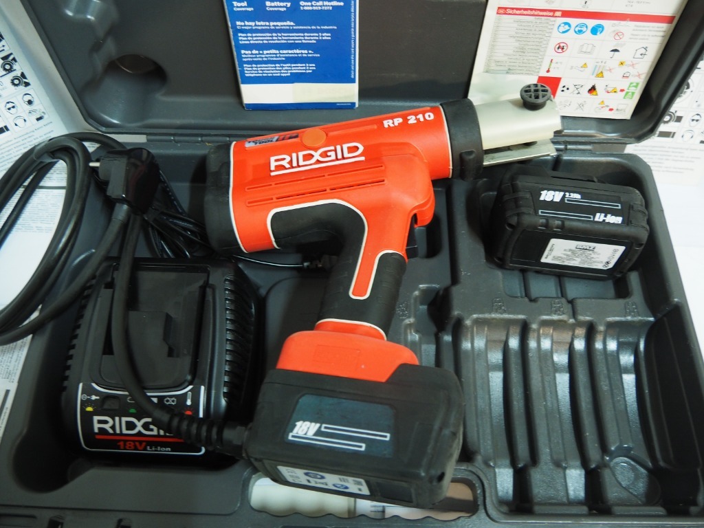 RIDGID RP 210 MINI prasa zaciskarka Viega aku 18v | Nowa Wola ...