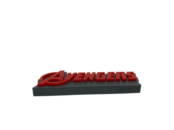 Logo Avengers napis figurka marvel proporczyk | Świebodzice | Kup teraz ...