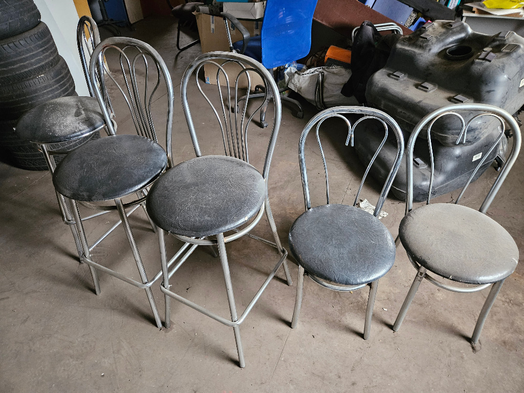 krzesła barowe metalowe wysokie | chrzanow | Kup teraz na Allegro Lokalnie