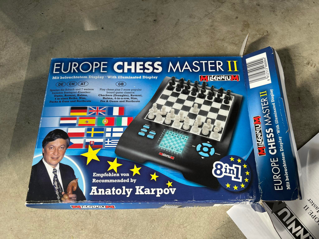 Gra planszowa Europe Chess Master II | szachy | Ostrzeszów | Kup teraz ...
