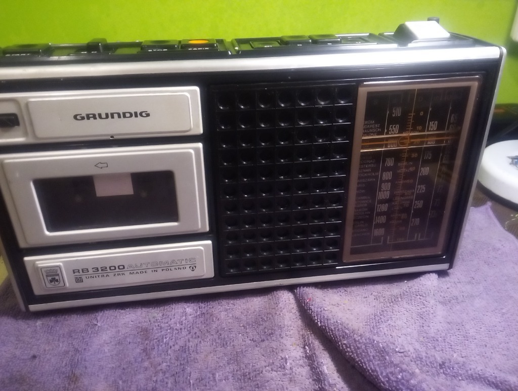 Radiomagnetofo GRUNDIG RB 3200 | Włodawa | Kup teraz na Allegro Lokalnie